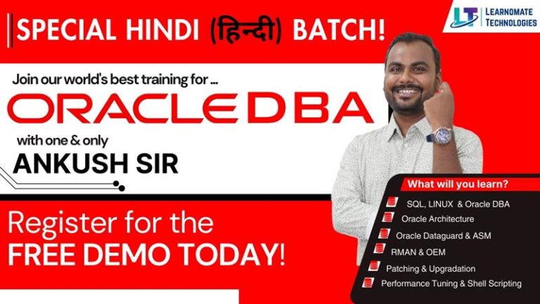 Oracle DBA Free Webinar in Hindi – Master Database Administration ...