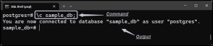 PostgreSQL: Basic psql Commands - Learnomate Technologies
